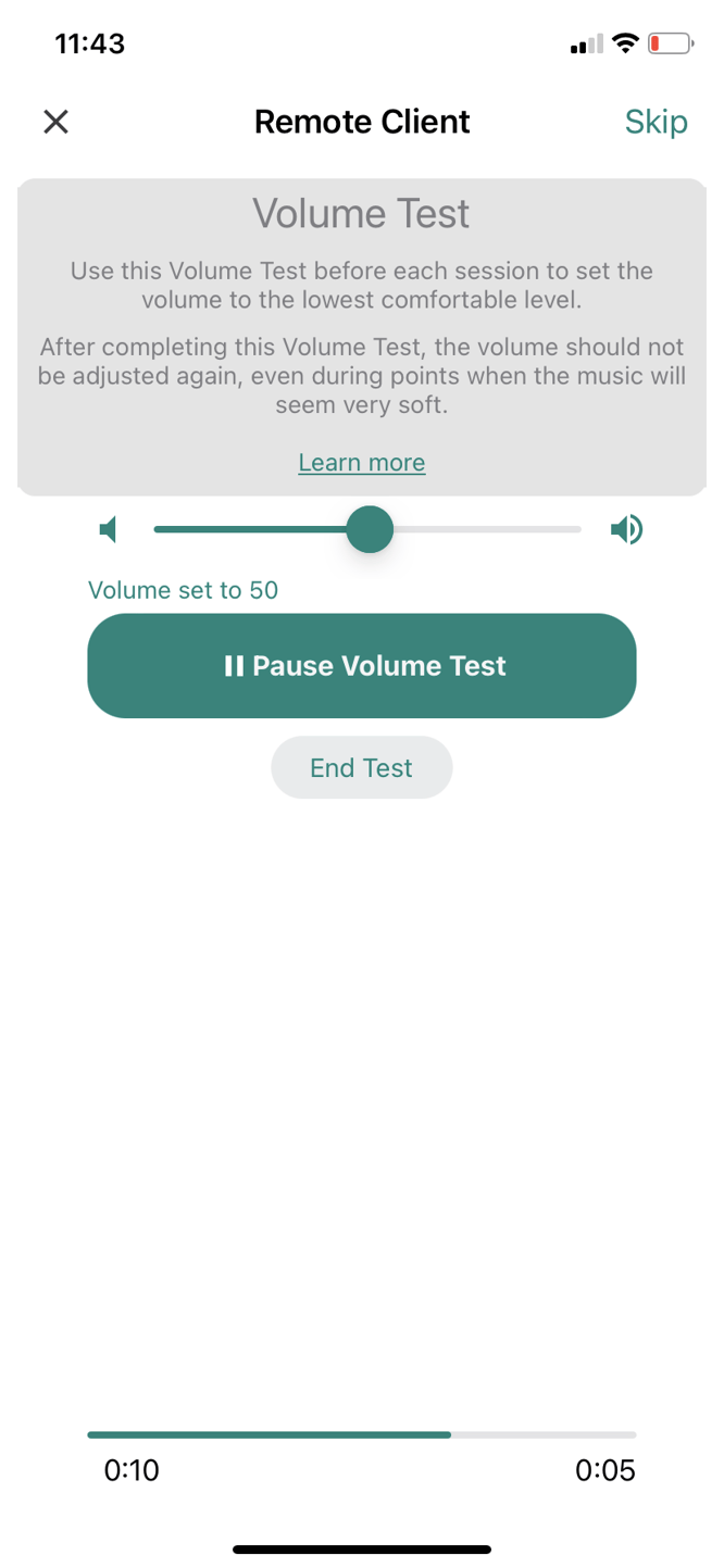 What is the Volume Test?