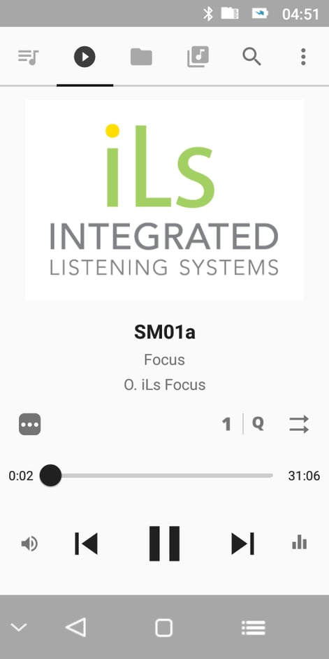 How to use the ILS (Focus) MP3 Player